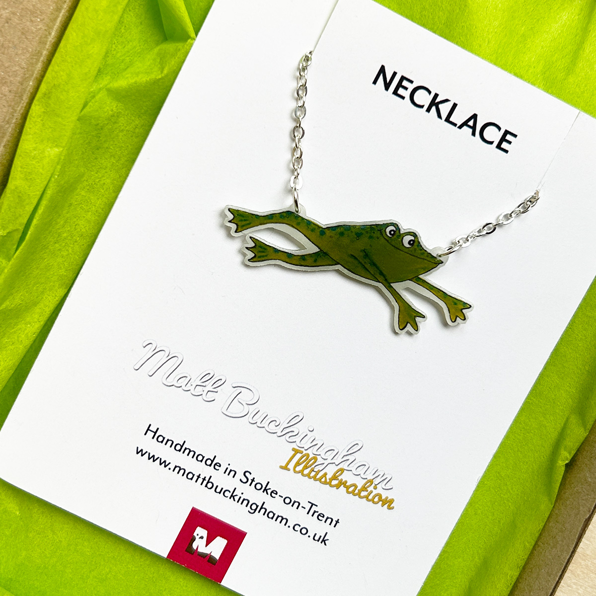 Frog Necklace » Muddy Publishing
