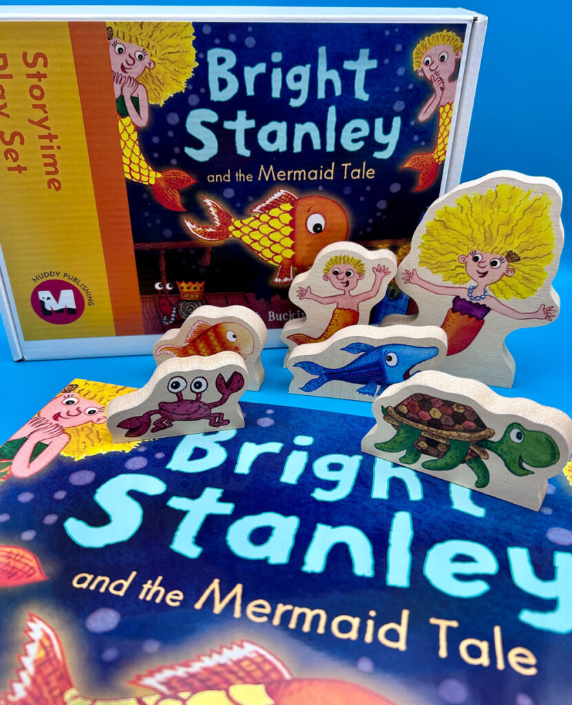 Bright Stanley & the Mermaid Tale – Book and Wooden Toy Play Set ...
