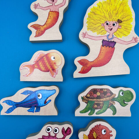 Bright Stanley & the Mermaid Tale Wooden Toy Play Set » Muddy Publishing