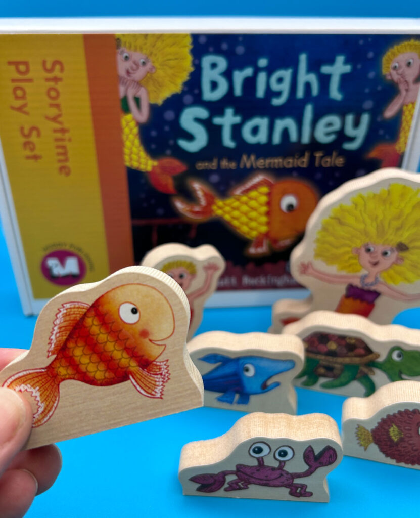 Bright Stanley & the Mermaid Tale Wooden Toy Play Set » Muddy Publishing